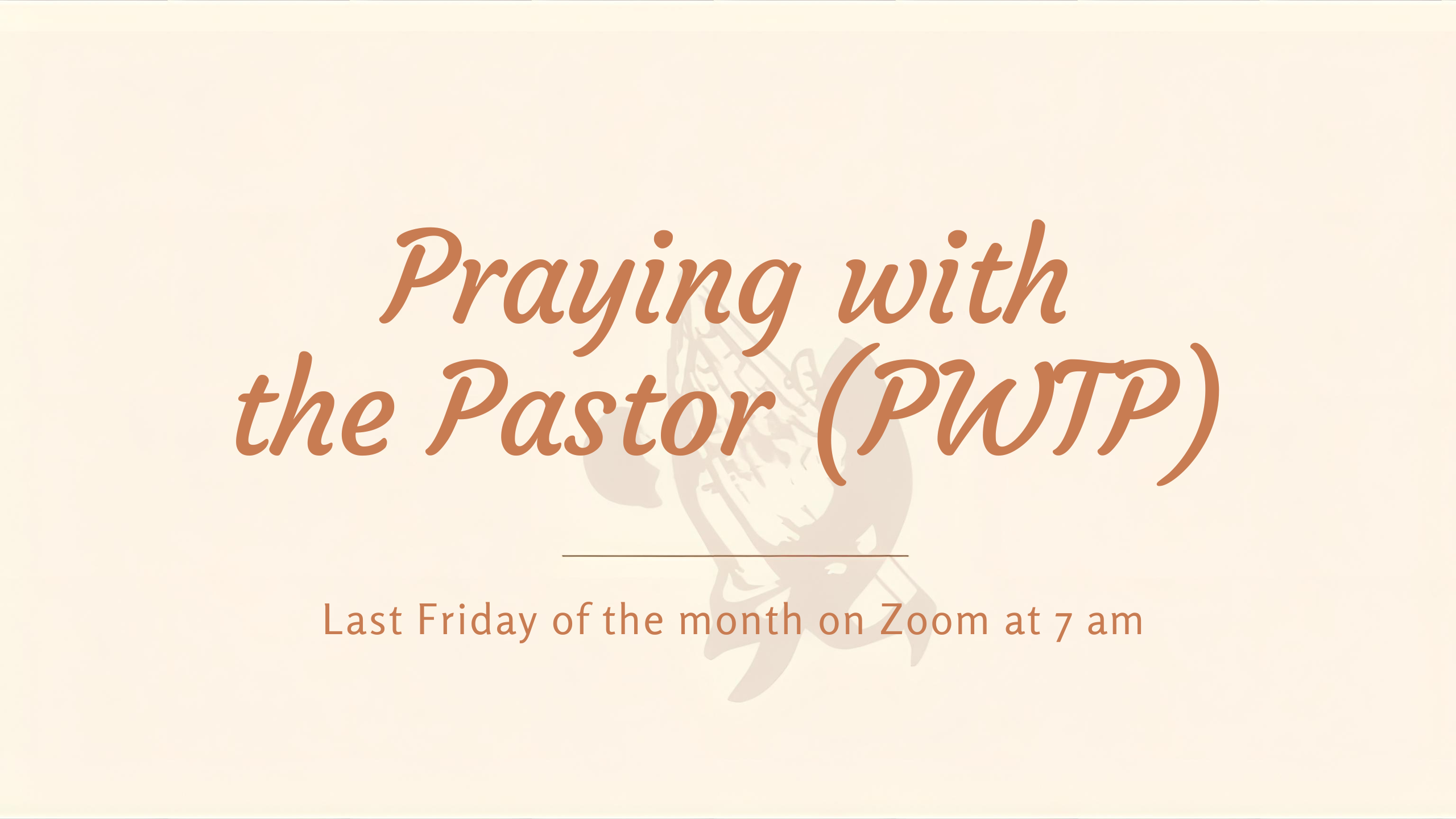 Monthly Friday Morning Prayer - Islington Evangel Centre | Toronto ...